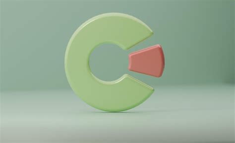 3d Donut Chart A Visual Representation Of Data Segmentation Premium