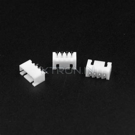 Buy 4 Pin Jst Xh Male Connector 2 54mm Pitch Ktron India