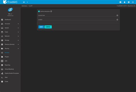 12 Services — Freenas®113 Beta1 User Guide Table Of Contents