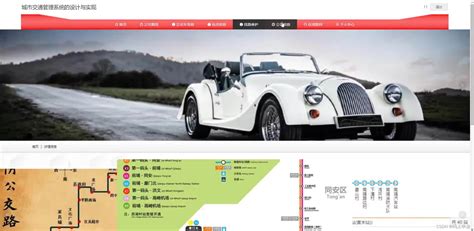 Springboot城市交通管理系统的设计与实现vue Csdn博客