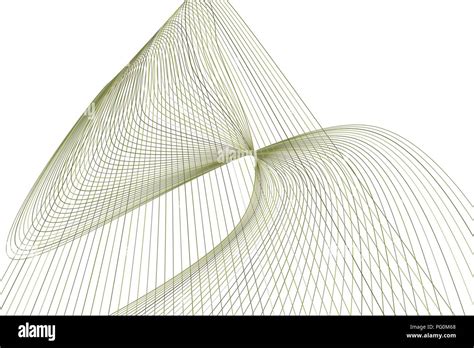 Abstract Geometric Background With Shape Of Line And Curve Pattern