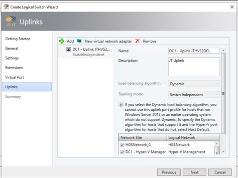 How To Configure System Center Vmm Part 5 Logical Switches It Made Simple