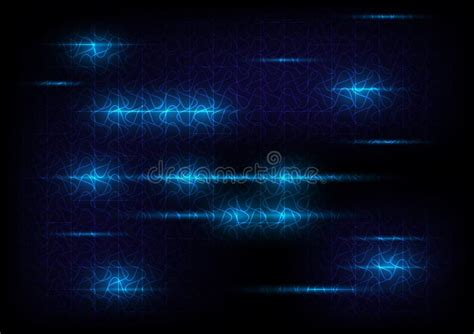 Abstract Background Vector Design Graphic Technology Digital Network Communication Stock