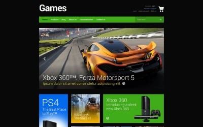 Free Games Website Templates 21 Best Video Games Web Themes