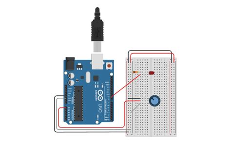 Circuit Design Group 4 Analog In Out Serial Tinkercad