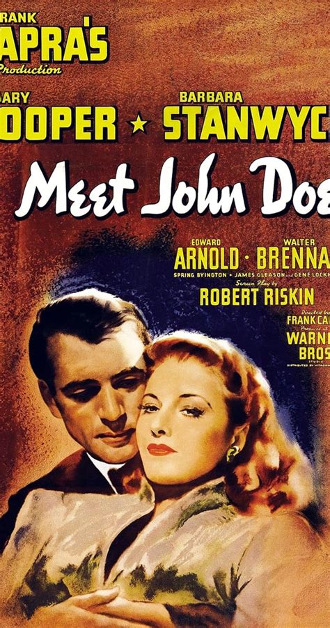 Meet John Doe 1941 Full Cast And Crew Imdb