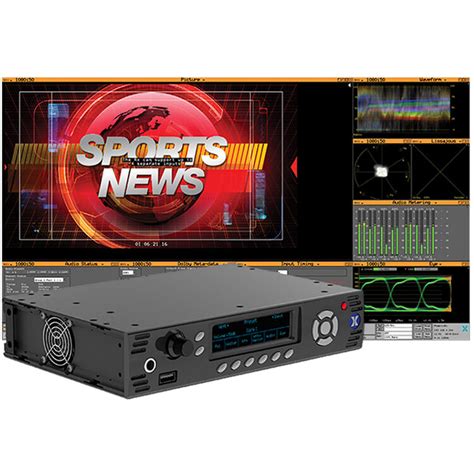 PHABRIX RX HD SD SDI Waveform Monitoring Testing PHRX A B H