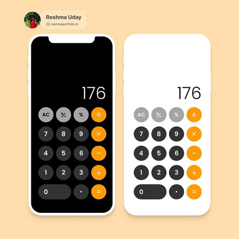 Calculator Design Daily Ui Day 04