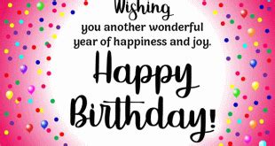 Happy Birthday Wishing You Happiness GIF | GIFDB.com