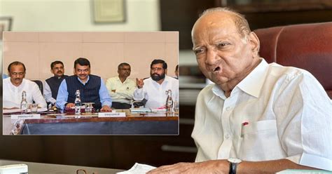 शरद पवारांनी लिहिलं एकनाथ शिंदे देवेंद्र फडणवीस आणि अजित पवारांना पत्र