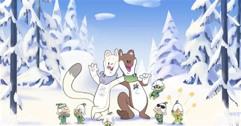 Tina E Milo Le Simpatiche Mascotte Delle Olimpiadi Invernali Milano