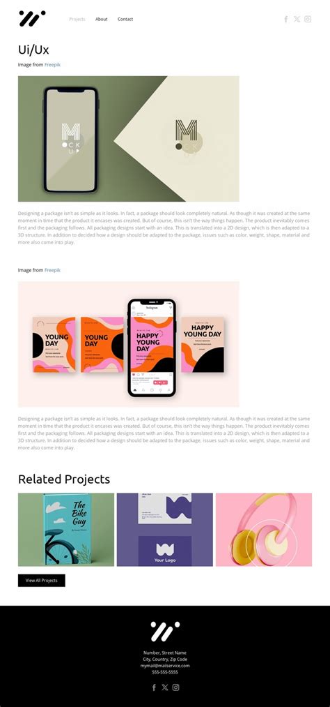 Ui Design Landing Page