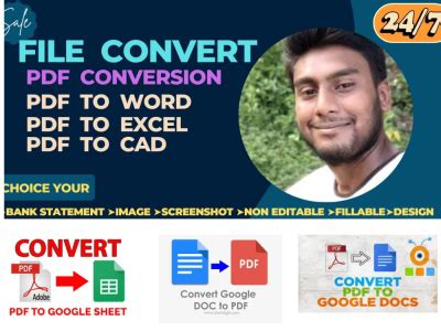 Convert Pdf File Bank Statement Image Logo Screenshot File Upwork
