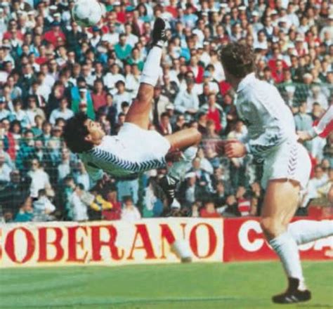 Se Cumplieron 30 Años Del Legendario Gol De Chilena De Hugo Sanchez Al