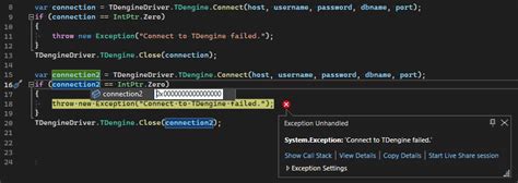 释放连接后重新创建连接失败 · Issue 48 · Taosdatataos Connector Dotnet · Github