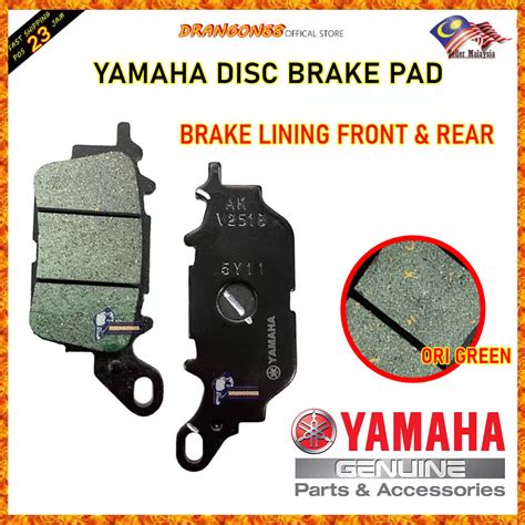 DISC BRAKE PAD LC S S Y ZR YAMAHA BRAKE LINING FRONT REAR HLY Shopee Malaysia