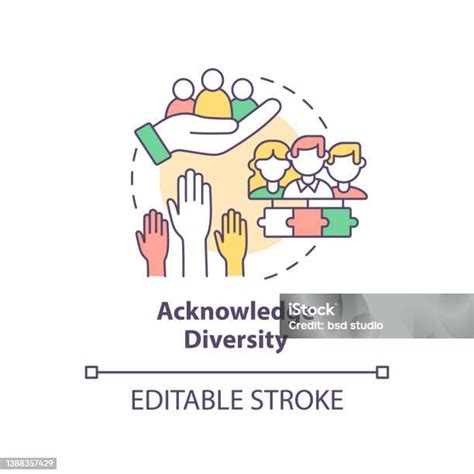 다양성 개념 아이콘 인정 감사에 대한 스톡 벡터 아트 및 기타 이미지 감사 개념 개발 Istock