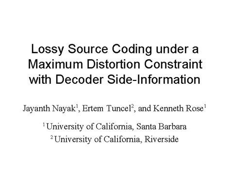 Lossy Source Coding Under A Maximum Distortion Constraint