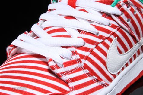 Nike Sb Dunk Low Candy Cane Christmas Sneakerfiles