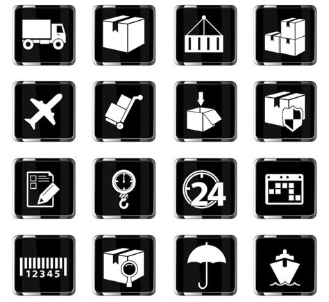 물류 픽토그램 이미지 Freepik에서 무료 다운로드