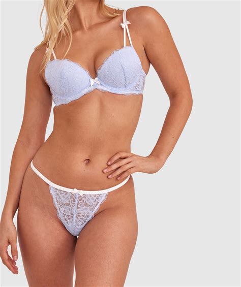 Bras N Things Liquid Satin Short Light Blue 00634512