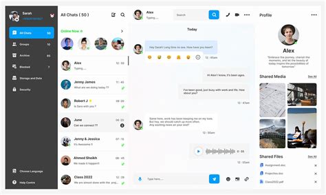 Chat Ui Behance