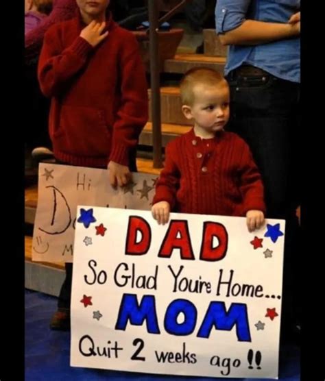 37 Funny Welcome Home Sign Ideas For Military Families