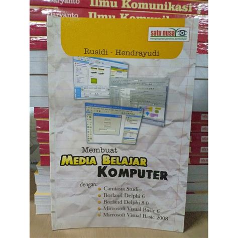Jual Buku Membuat Media Belajar Komputer Delphi Dan Visual Basic Shopee Indonesia