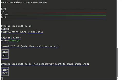 Underline Attribute Isnt Being Cleared Correctly In Demo Buttons