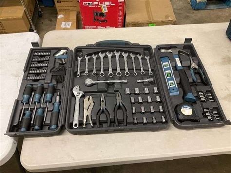 Anvil Tool Set Clip Broke Matthews Auctioneers
