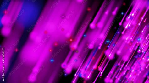 Seamlessly Looping Abstract Background Animation Of Particles Moving Up Stock Video Adobe Stock