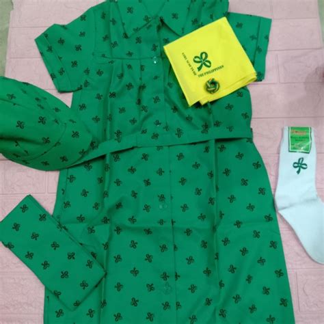 Girl Scout Of The Philippines Uniform Set Gsp Set Uniform Lazada Ph