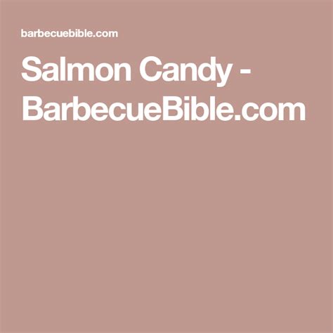 The Top 21 Ideas About Squaw Candy Smoked Salmon Recipe Best Round Up