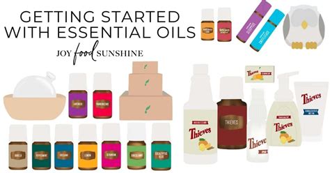 Getting Started With Essential Oils JoyFoodSunshine