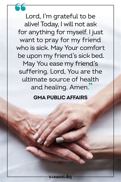 Simple Prayer For Healing For A Friend Deals