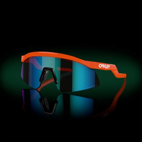 Hydra Prizm Sapphire Lenses Neon Orange Frame Sunglasses Oakley® Us