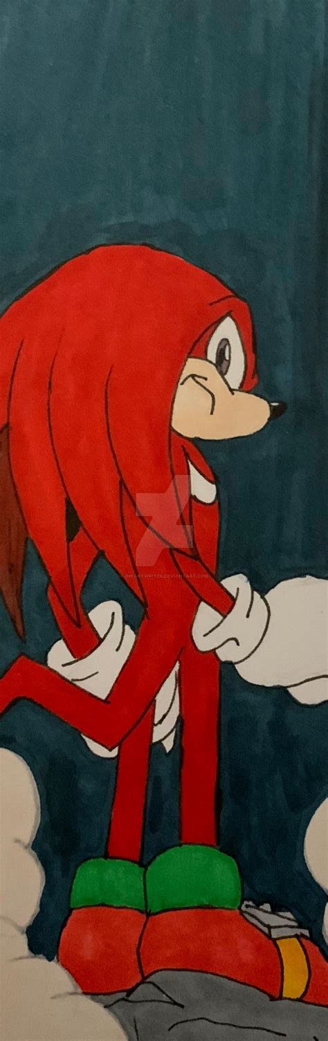 Sonic X Knuckles Bookmark By Inkartwriter On Deviantart
