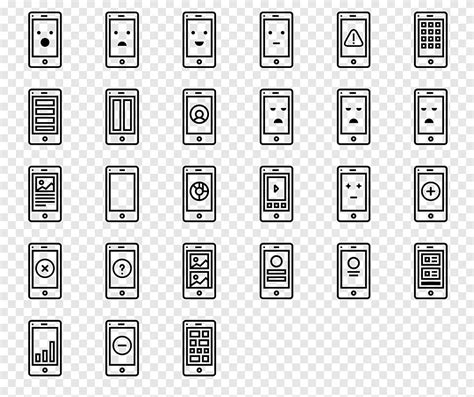 Mobile Layout Icons Png Pngegg