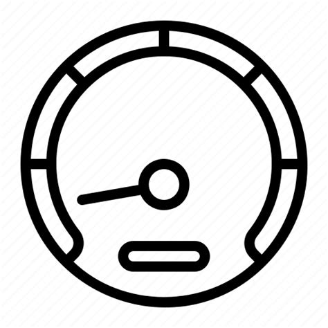 Dashboard Mileage Efficiency Velocity Measurement Meter Speed Icon Download On Iconfinder