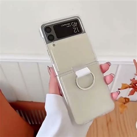 갤럭시 Z플립 클리어 링 케이스 Youtube