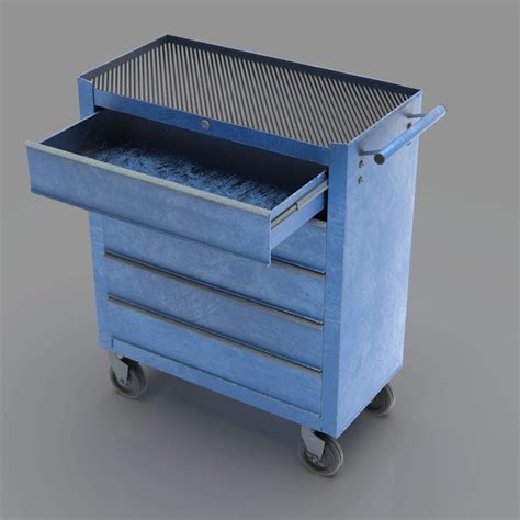 Trolley Toolbox 3D Model By Sanchiesp
