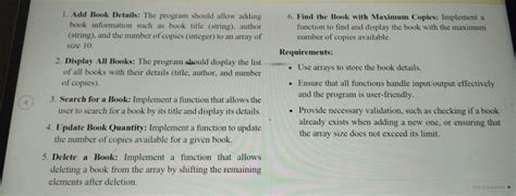Solved Problem Statement 2write A Program In C ﻿for