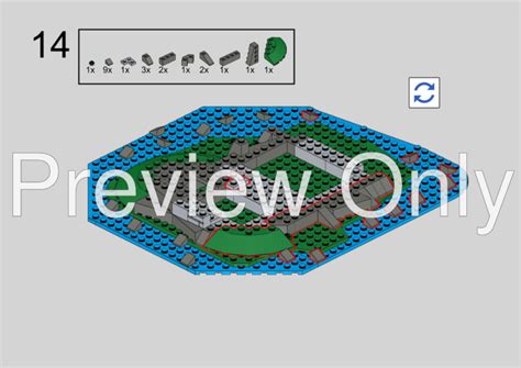 Lego Moc Lion Knights Outpost Addition To 10305 Lion Knights