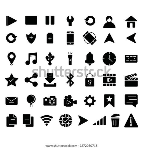 Ui Ux Set Vector Suitable Web Stock Vector Royalty Free 2272050715 Shutterstock