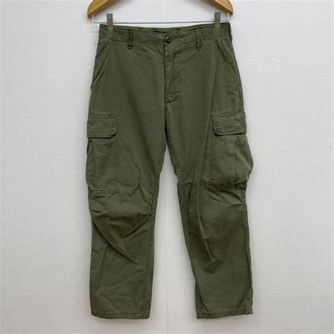 1968年製 60s 米軍実物 Usarmy ジャングルファティーグパンツ メルカリ