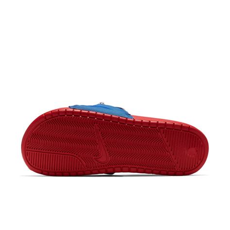 Nike Benassi Jdi Fanny Pack Slides Crimson Royal Ao1037 601