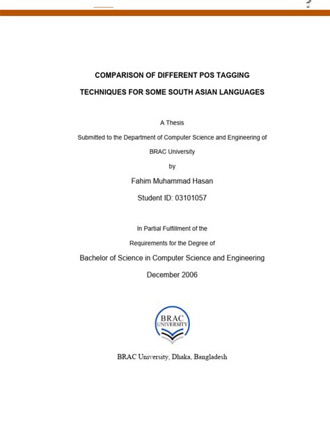 61799956 Pos Tagging Pdf Parsing Part Of Speech