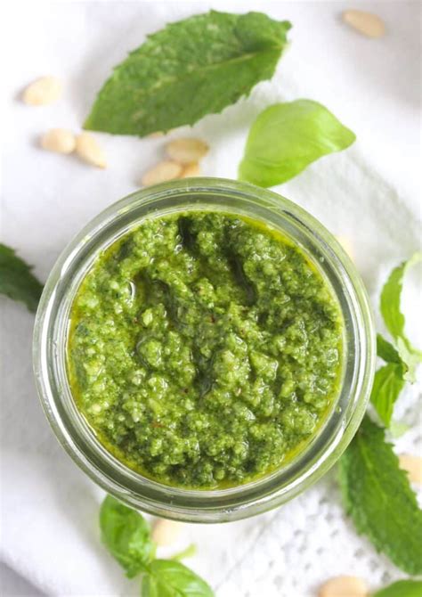 Mint Basil Pesto Where Is My Spoon