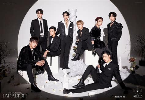 11月30日にateez Japan 3rd Mini Album [the World Ep Paradigm] 発売決定！ ※11 29