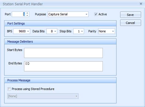 Serial Port Handlers